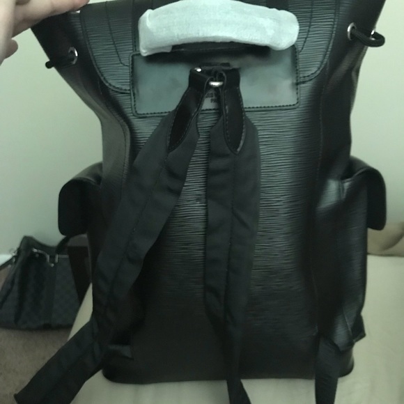 Bags | Louis Vuitton X Supreme Christopher Backpack Black | Poshmark